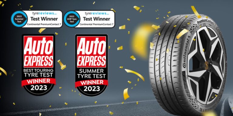 Continental PremiumContact 7 wins Auto Express Summer Tyre Test 2023 ...